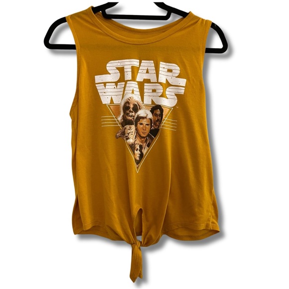 Fifth Sun | Tops | Character Star Wars Tank Yellow | Poshmark